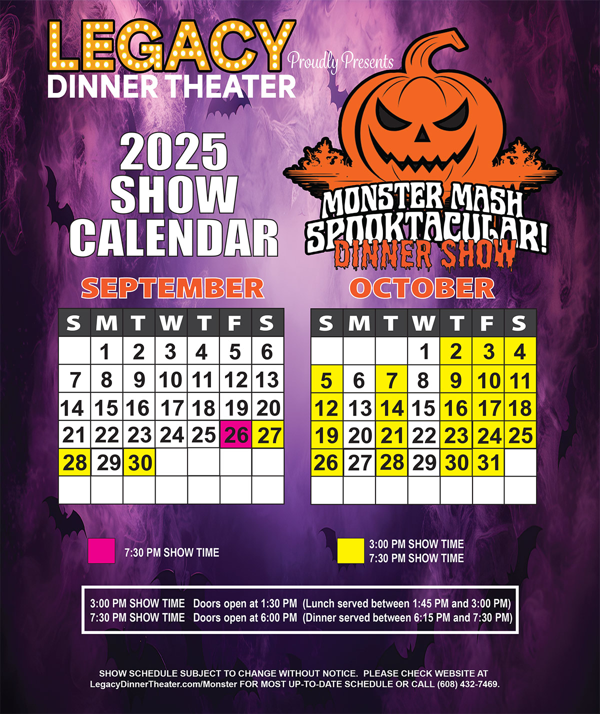 Monster Mash Spooktacular Dinner Show | The Halloween Event in ...